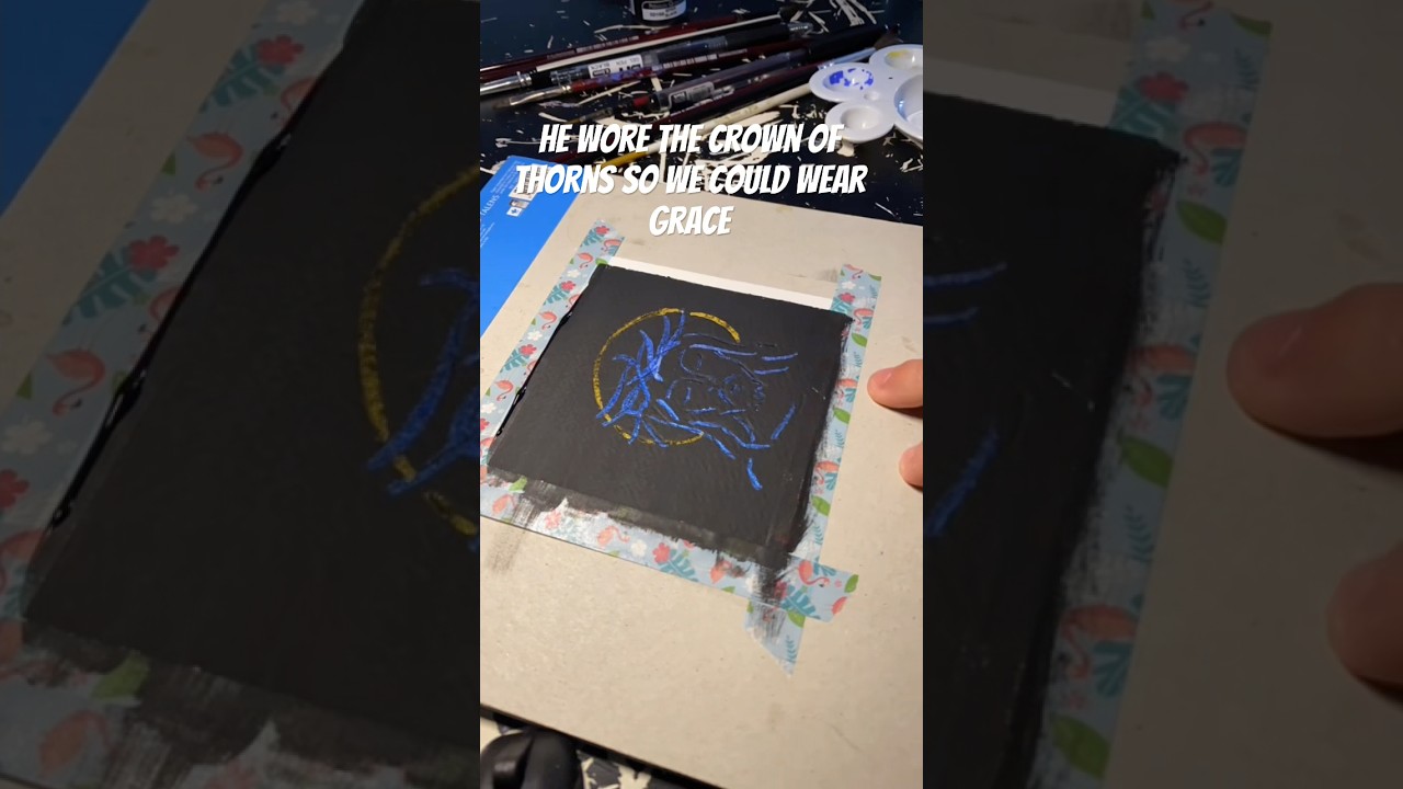 KING OF KINGS AND THE LORD OF THE LORDS❤️REVELATION 19:16 #jesuschrist #christianshorts #faith #art