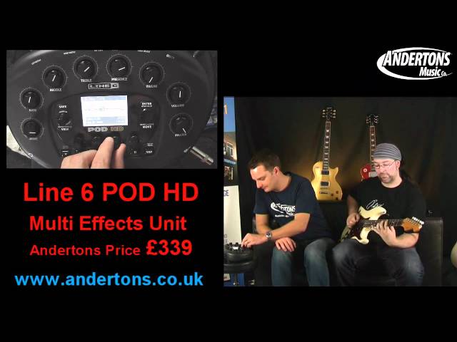 LINE 6 POD HD Bean Gitarový multiefekt | Kytary.sk