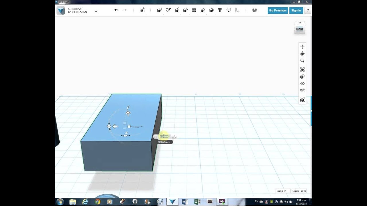 03 Move Objects - 123D Tutorial #3