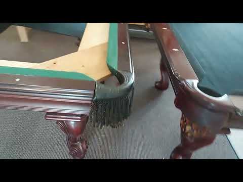 Three of a kind. 8' Olhausen pool table for sale.
