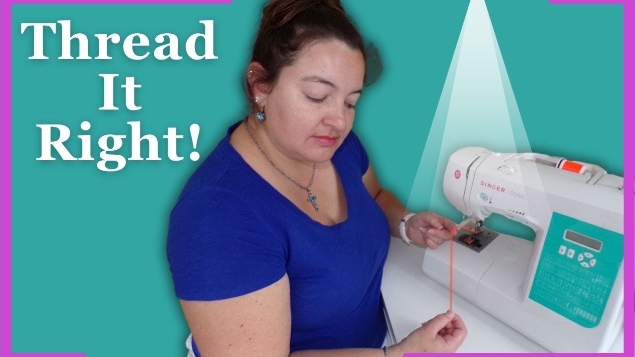 How To Thread A Sewing Machine (for Complete Beginners)