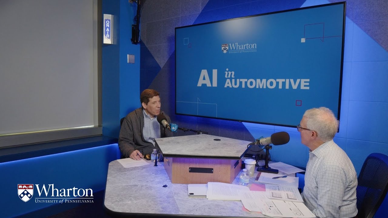 How Is AI Changing the Auto Industry? – Wharton Professor John Paul MacDuffie | AI in Focus Series