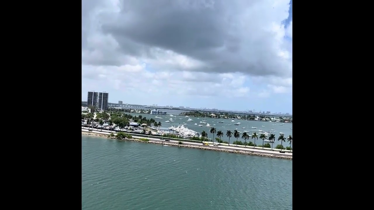 Beautiful Day At Port Of Miami