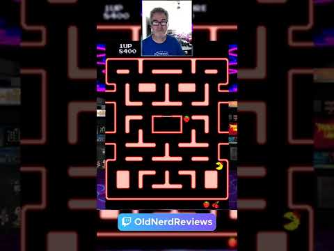 Playing Ms Pac Man - Night Of Classic Games! 🎮 #shorts