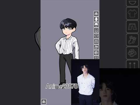 πα·TSββ¬ Jin Anime Lookππππ#bts #jin #army #shorts #shortvideo #youtubeshorts