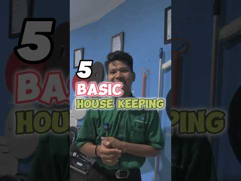5 Basic House Keeping 😀😀 #cleaningservice #cleaningtips #cleaningroutine