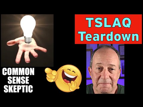 TSLAQ Teardown - Crushing Common Sense Skeptic