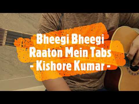 Bheegi Bheegi Raaton Mein Tabs | Easy Lessons & Tutorials | Download PDF
