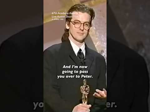 When Peter Capaldi won an Oscar | 1995 Academy Awards #doctorwho #theoscars