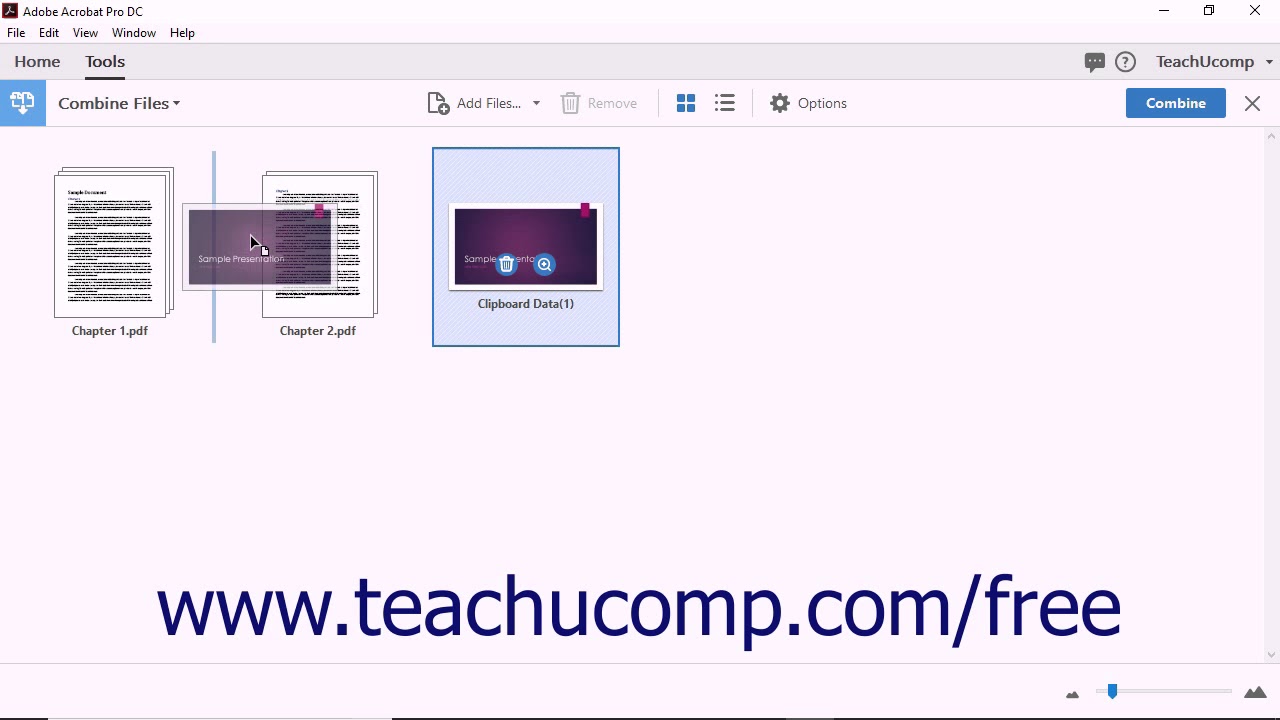 Acrobat Pro DC Tutorial Combining PDFs - Adobe Acrobat Pro DC Training Tutorial Course
