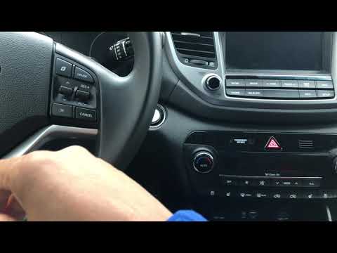 Hyundai Tucson – How to start vehicle