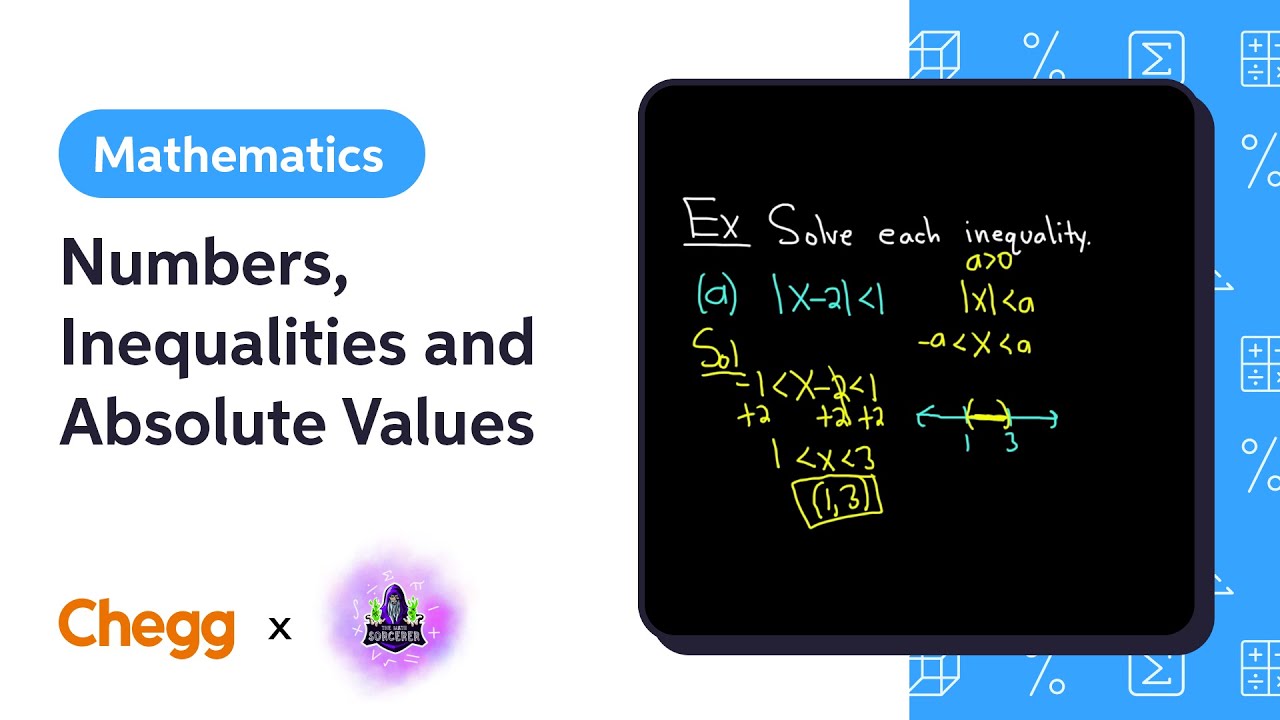 Numbers, Inequalities and Absolute Values Ft. The Math Sorcerer