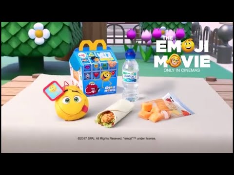 The Emoji Movie in McDonald’s Happy Meals TV Ad (2017)