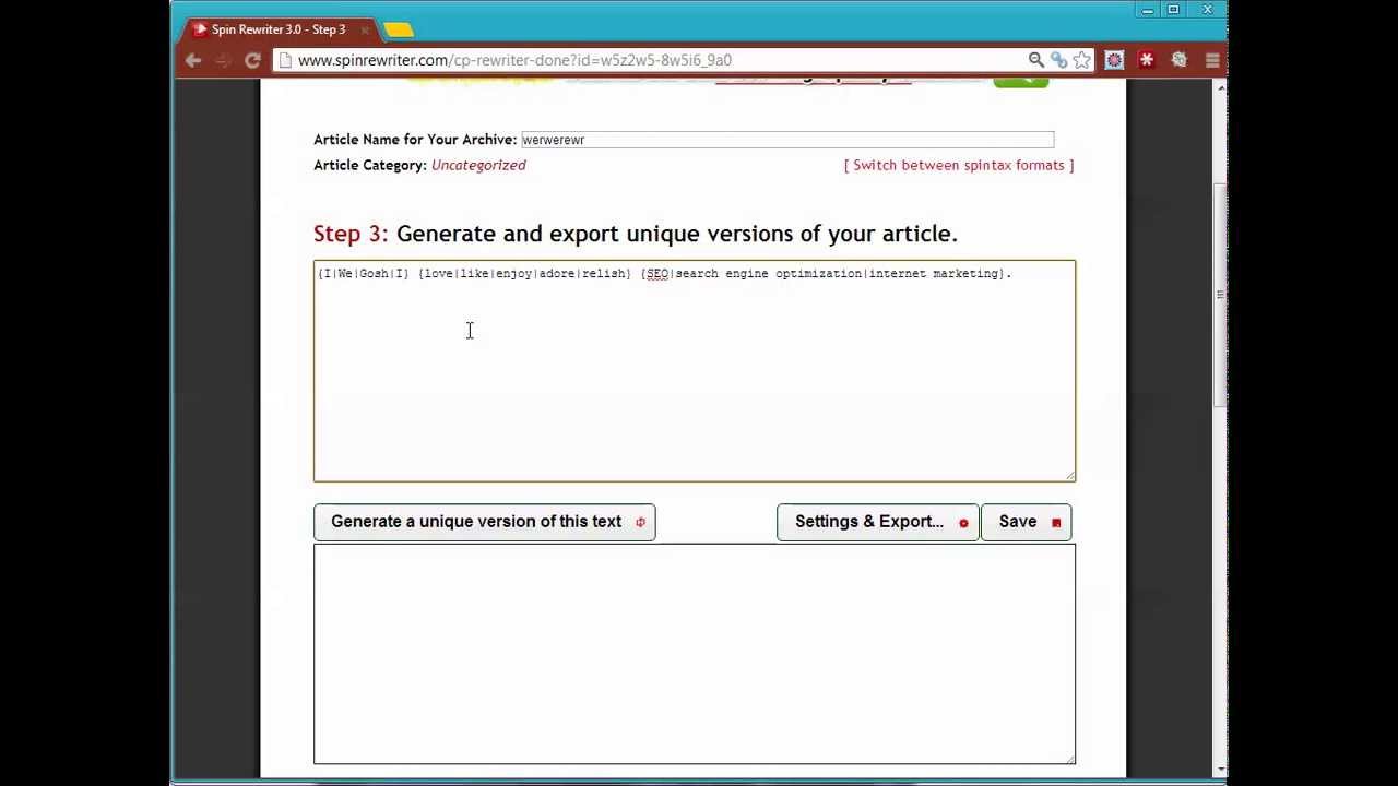 Basic definitions for SEO