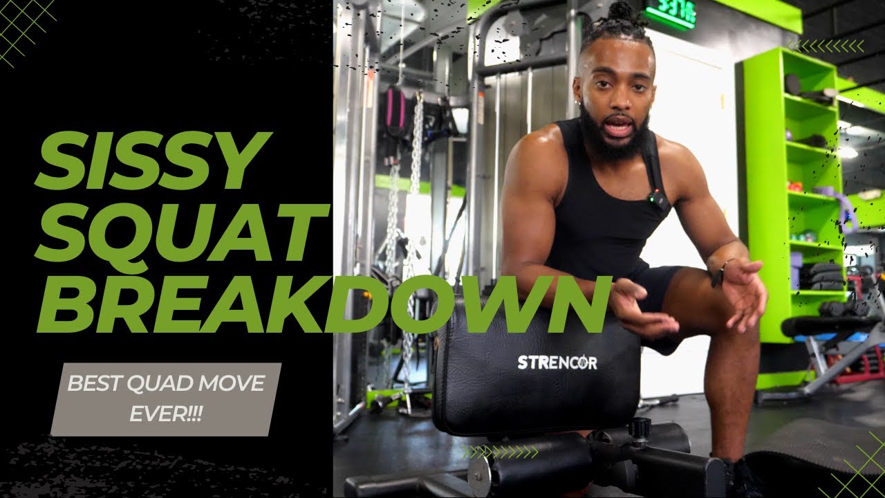 🏋️‍♂️ Ultimate Sissy Squat Breakdown | Best Quad Exercise Guide 🦵