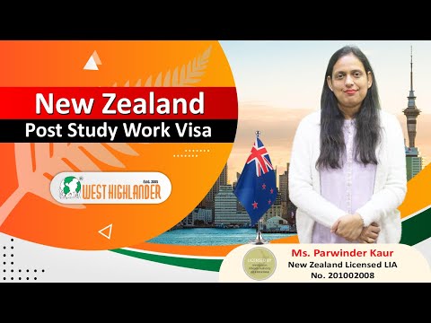 New Zealand Post Study Work Visa
