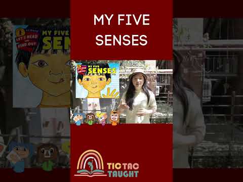MY FIVE SENSES by Aliki #shorts #fyp #tictactaught #kids #storytime