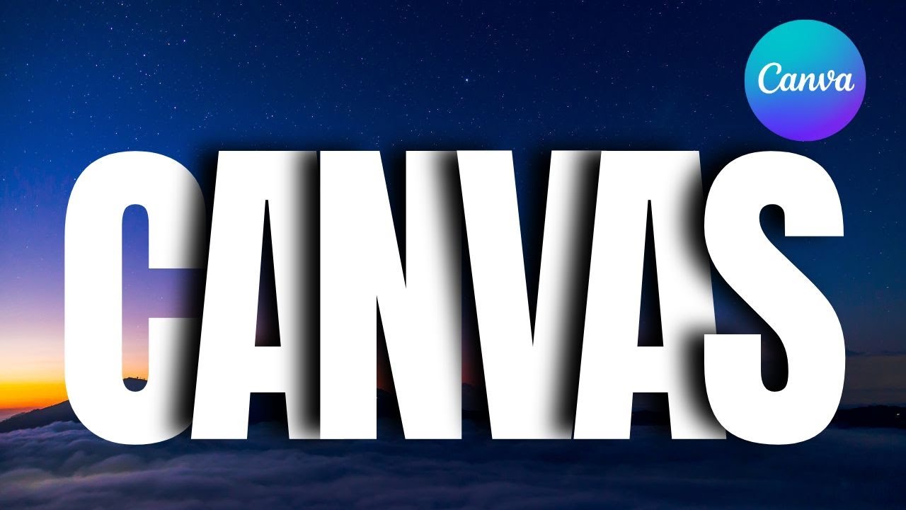 How To Create Stunning Overlap Text Effect with Drop Shadow in Canva | Step-by-Step Tutorial