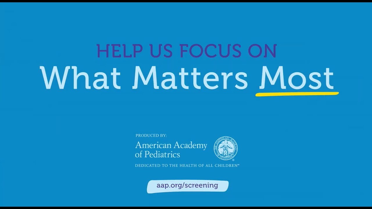 The Developmental Screening Process | American Academy of Pediatrics (AAP)