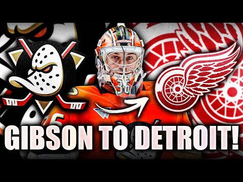 DETROIT RED WINGS TRADE FOR JOHN GIBSON: HUGE MOVE FOR STEVE YZERMAN FROM ANAHEIM DUCKS
