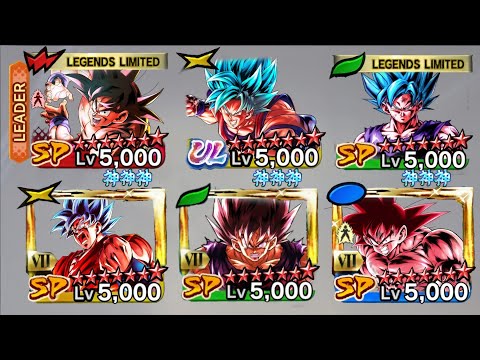 Full Kaioken Goku Team!!!