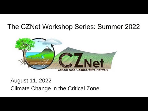CZNet - Climate Change in the Critical Zone Educator Workshop
