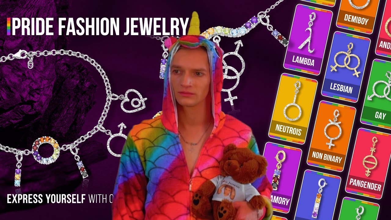 New 🌈 Fashion Trend 🌟 - #PRIDE #FASHION #LGBTQ+ Jewelry Now on Etsy, Amazon.de, and Amazon.co.uk!