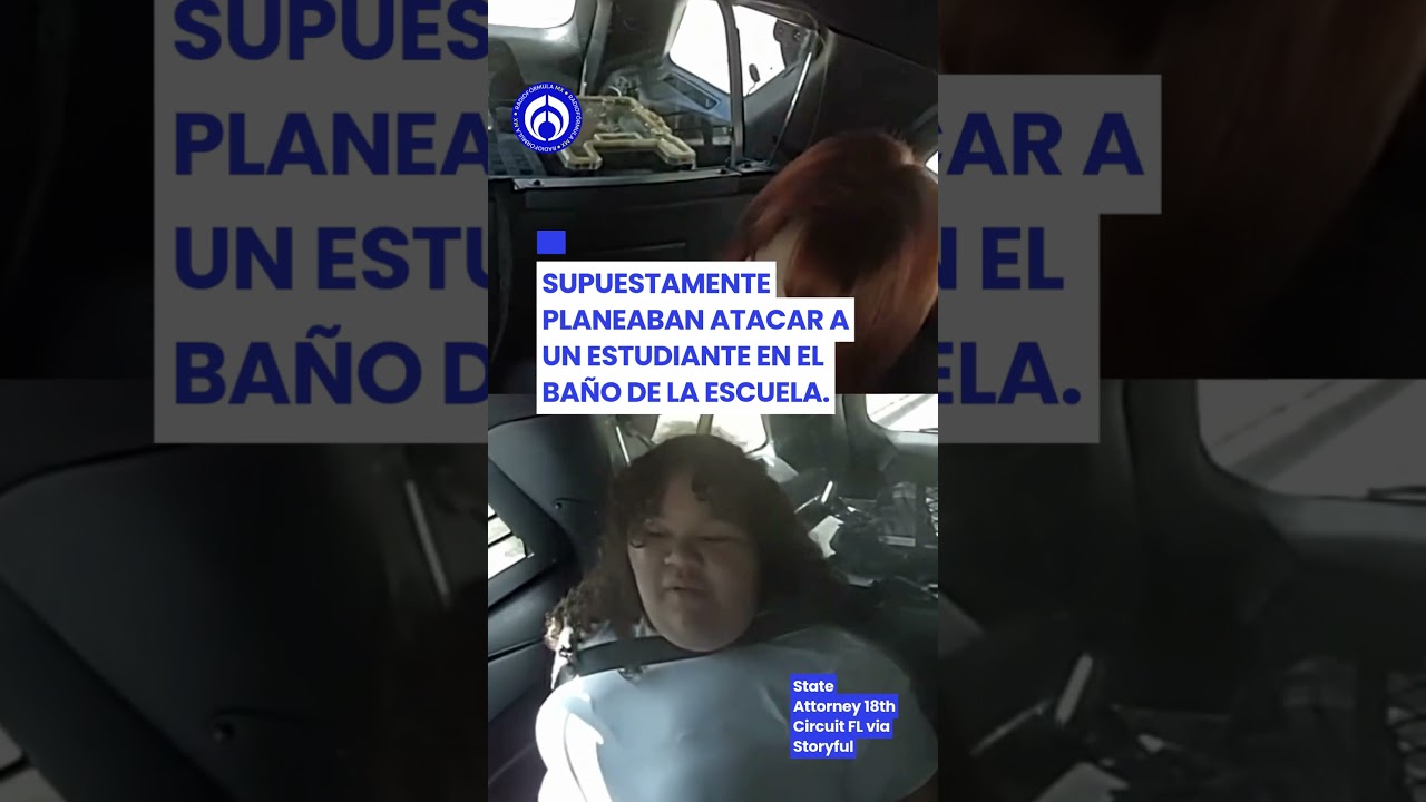 Adolescentes se ríen tras ser arrestadas por planear asesinato en escuela