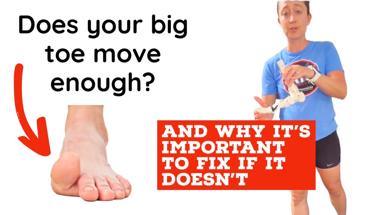 Big toe mobility test