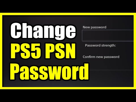 How to Change PSN Account Password on PS5 PRO (Easy Tutorial)