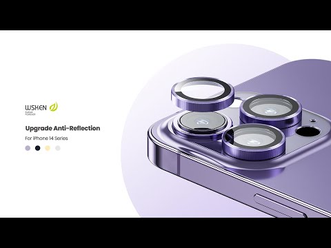 WSKEN iPhone 14 Pro Max & iPhone 14 Pro Camera Lens Protector Installation Video