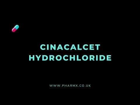 How to pronounce Cinacalcet hydrochloride