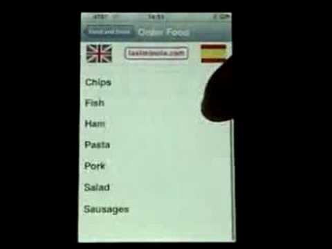 Talking Spanish Translator For The iPhone