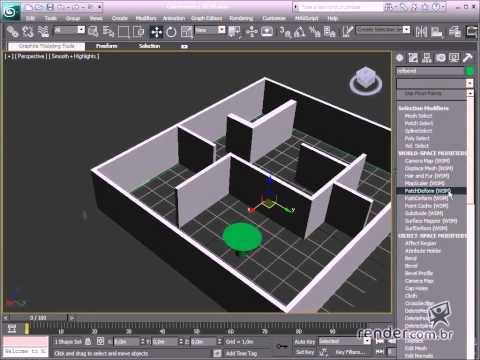 M3A4 - Converting from 2D to 3D - Using modifiers Video Lecture - 3DS MAX - Architecture Design ...