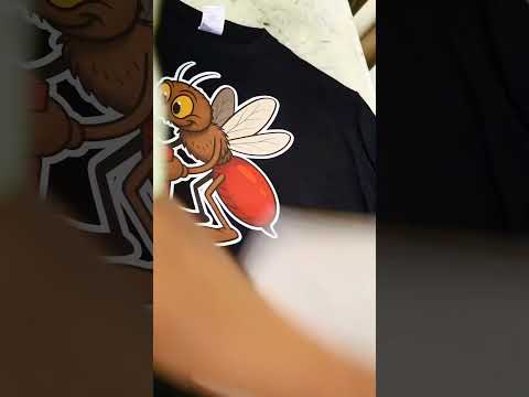 Broken Wings Apparel - Pressing Shirts in the Lab
