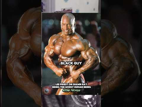 Lee priest speaks on why Shawn Ray is the worst Black Bodybuilder to ever live 😭🙏