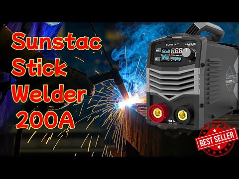 I Tested SUNSTAC 200A Stick Welder And Found OUTSTANDING Results