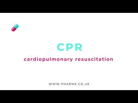 CPR | Cardiopulmonary Resuscitation | Pronunciation