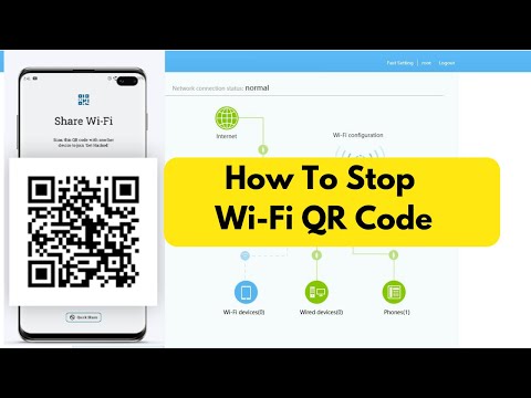 How to Disable QR Code Password Sharing in Huawei Router 2025