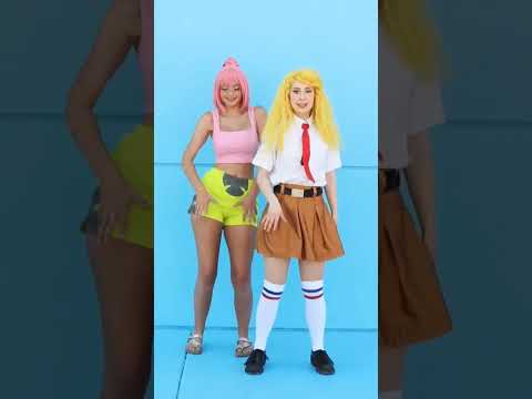 Spongebob & Patrick Remix Dance w/ raineemery #cosplay #cosplayer #spongebobsquarepants