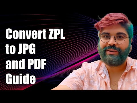How to Convert ZPL to JPG and PDF: Step-by-Step Guide for Beginners