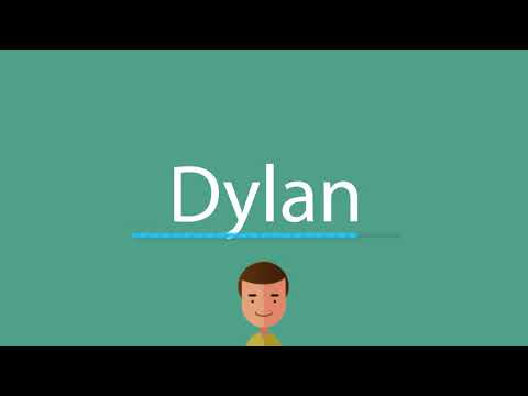 How to say Dylan
