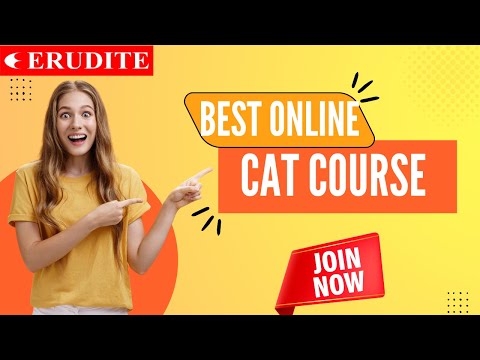 CAT Online Classroom | Best Online Coaching for CAT 2025 | CAT Online Coaching - Erudite