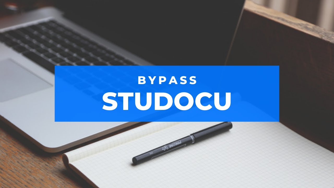 Studocu Bypass Tutorial - Windows
