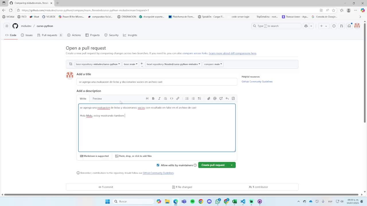 Python practico - github usando interfaces graficas