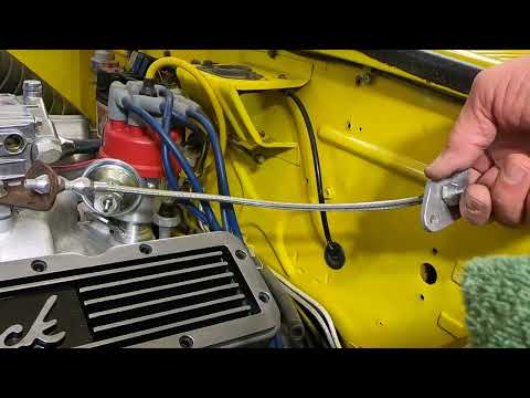 How to install a Lokar Throttle Cable ... see all the steps!