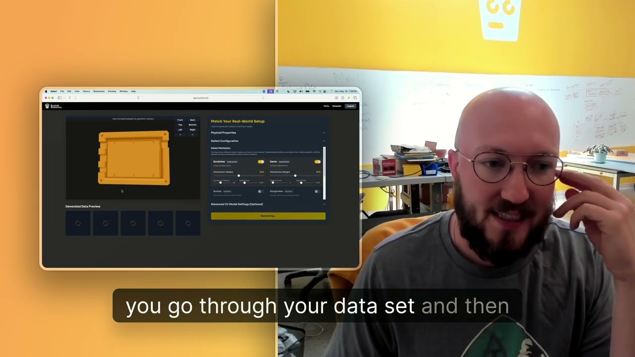 How to Generate Defect Datasets from CAD with Bucket Robotics