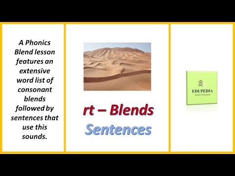 Phonics Blends "rt" Family English Sentences EP-6 #shorts #education