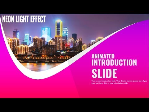 Intro Slide in PowerPoint | First Slide | Free Slide