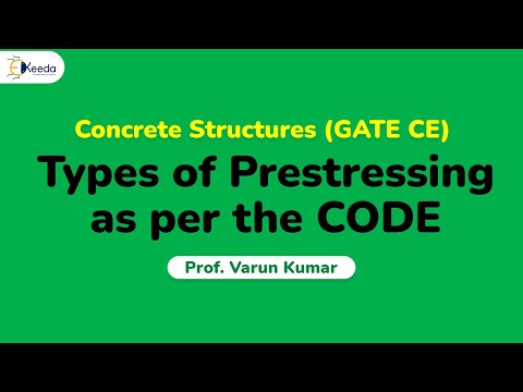 Types of Prestressing as per the CODE - Pre-Stressed Concrete - Concrete Structures Video ...